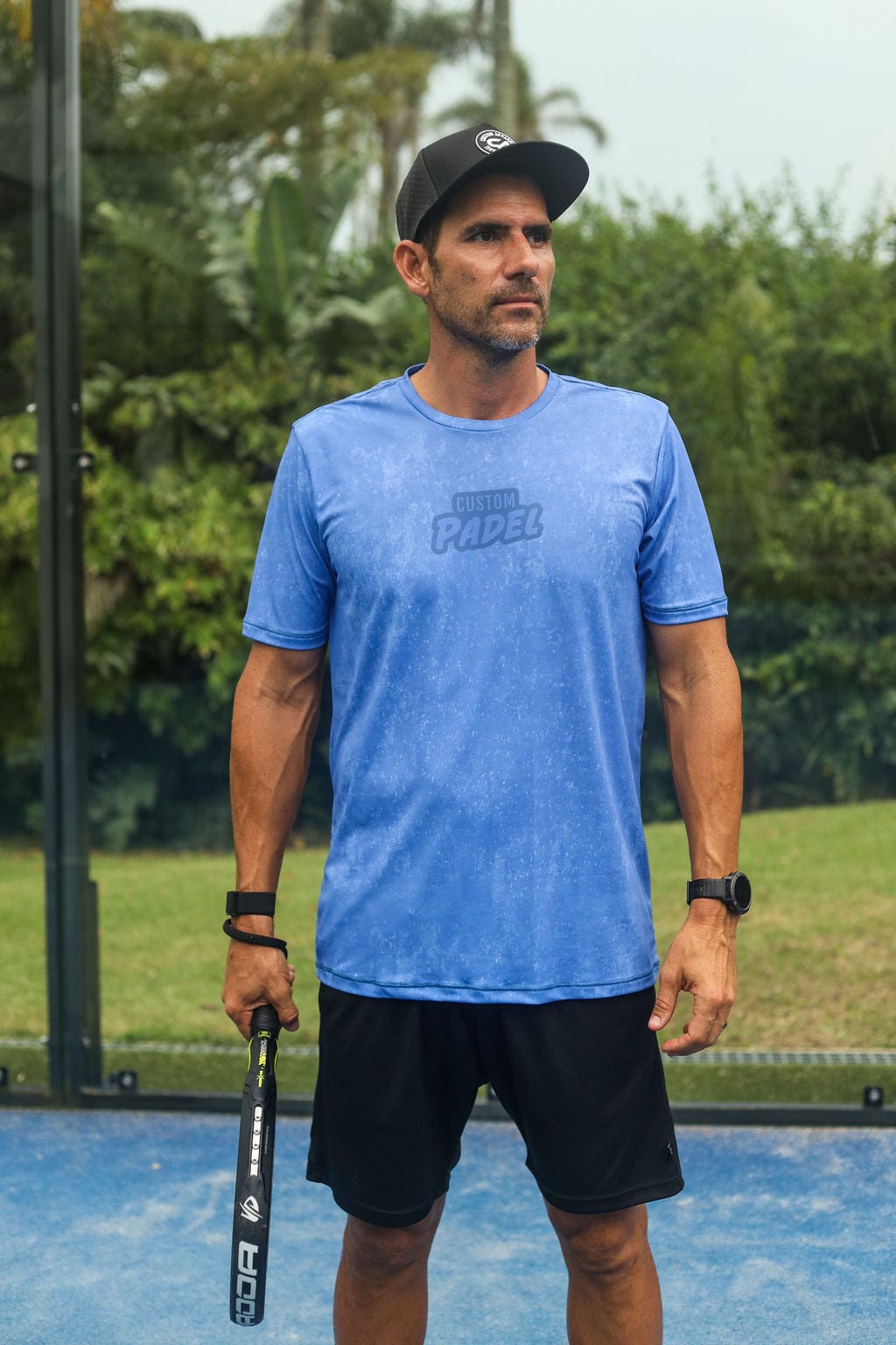 CA Padel Shirt | Azure Blue – Custom Apparel
