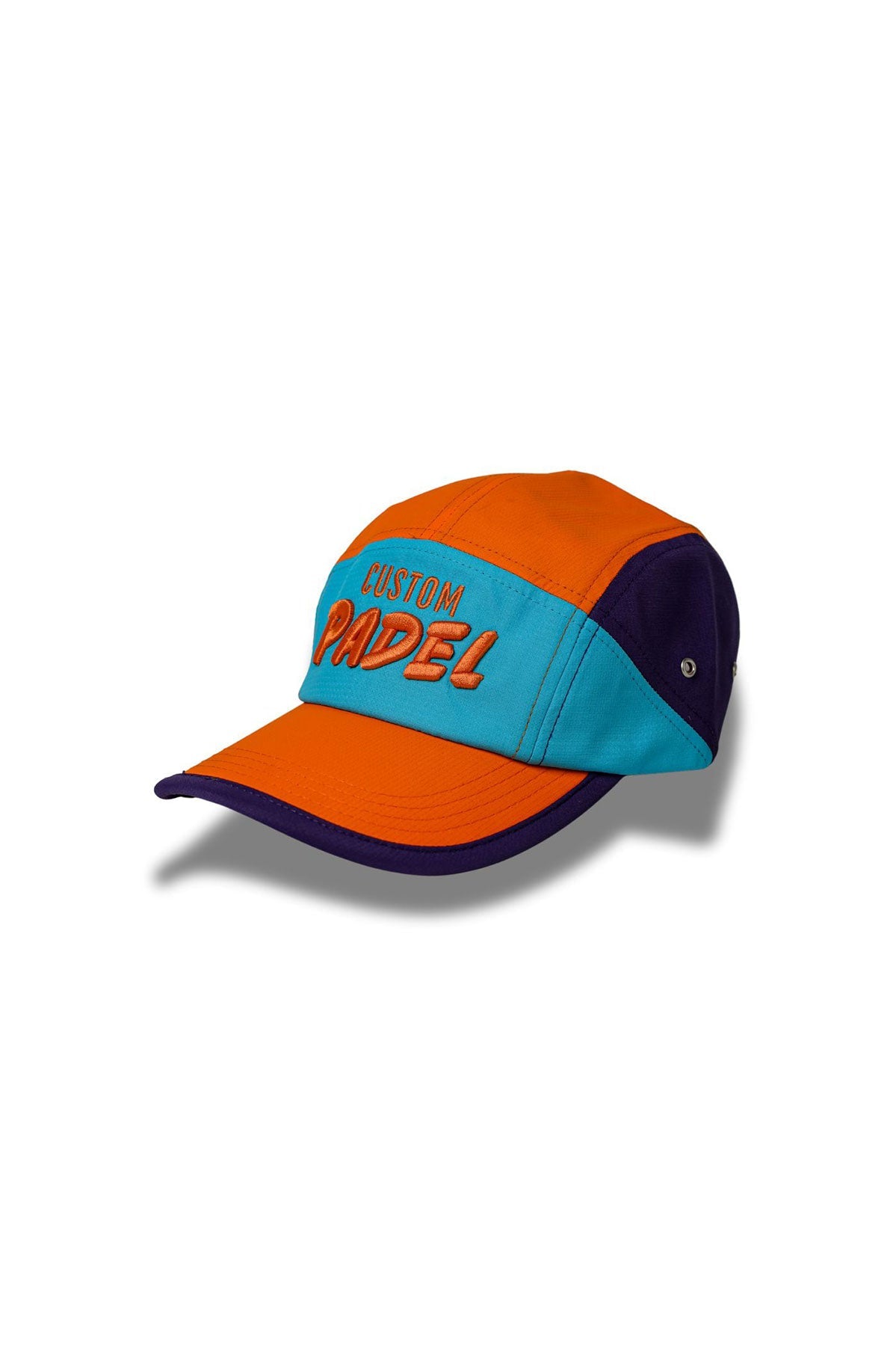 CA Padel Cap - Orange & Teal – Custom Apparel